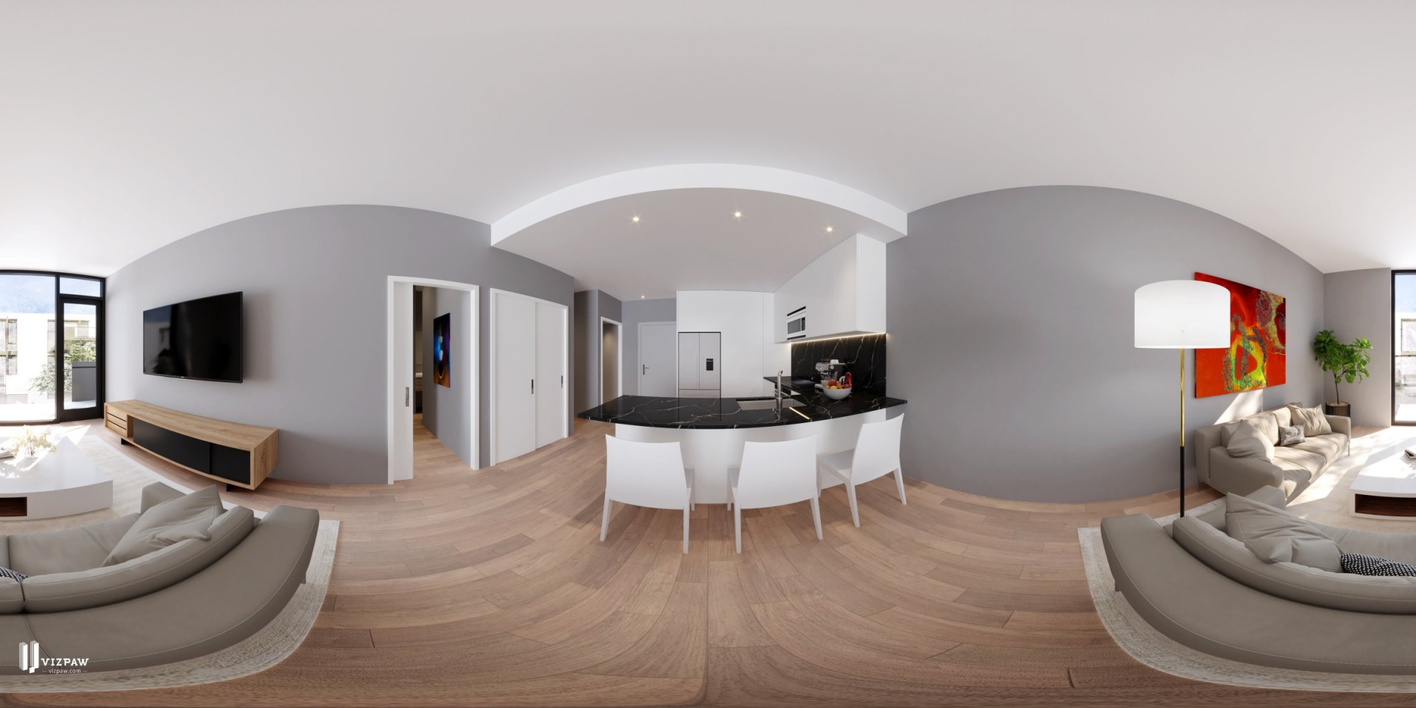 360 Panoramic Rendering Images: Enhancing Residential Architecture and ...
